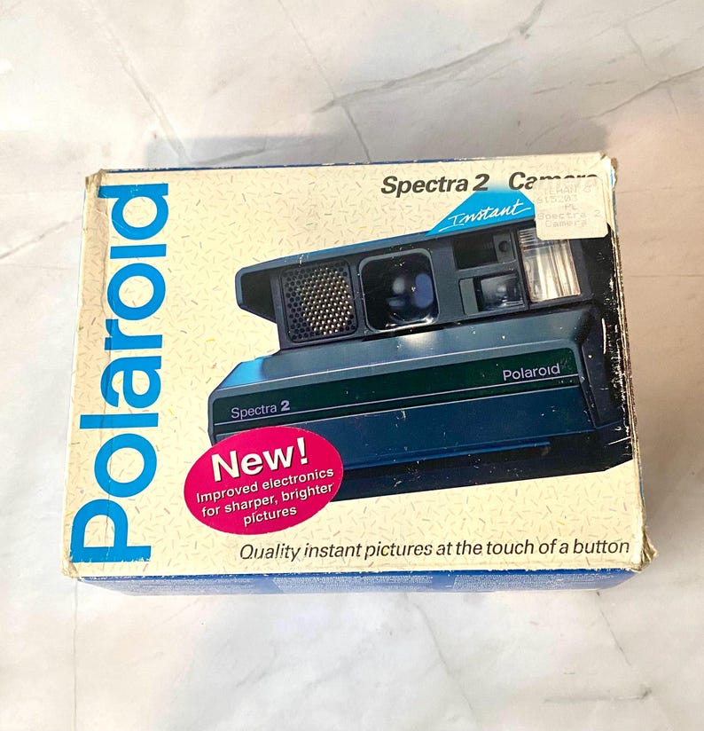 Polaroid Spectra 2 AF With Original Box Spectra Auto Focus - Etsy