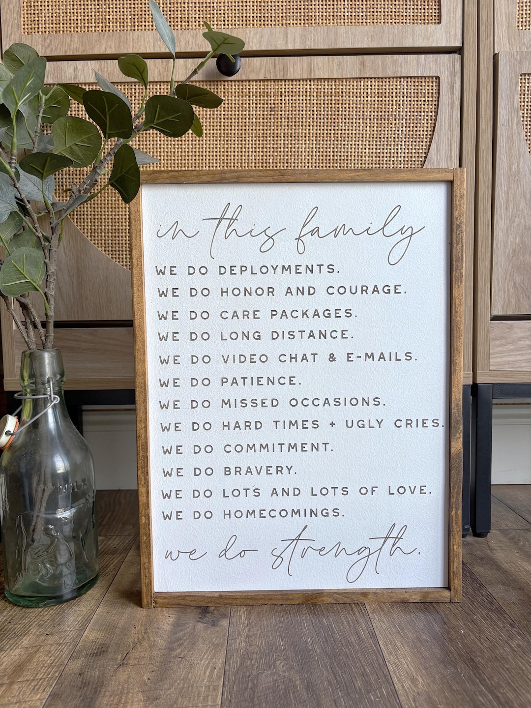 Deployments - Military Sign - Military Family Sign - Inspirational Sign ...