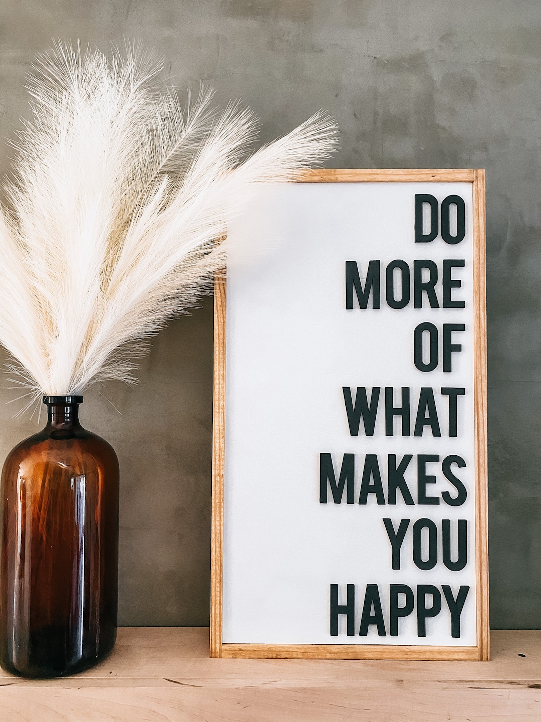 Do More of What Makes You Happy Sign - 3D Lettered Sign - Laser Cut ...