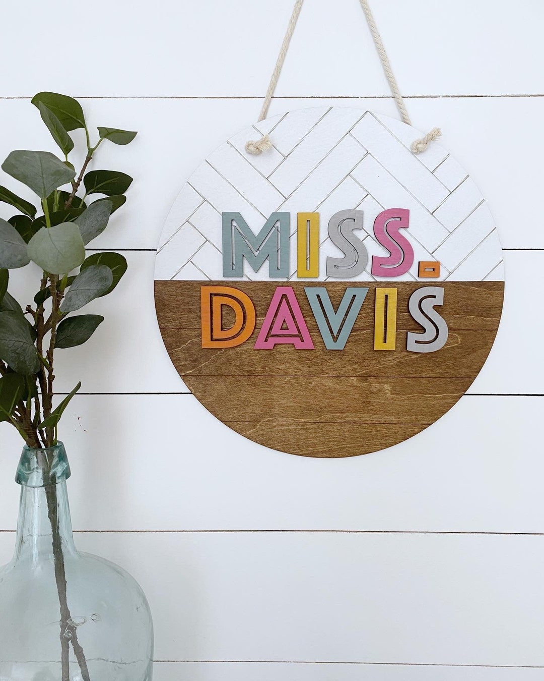 Teacher Sign - Personalized Teacher Gift - Teacher Decor - Etsy