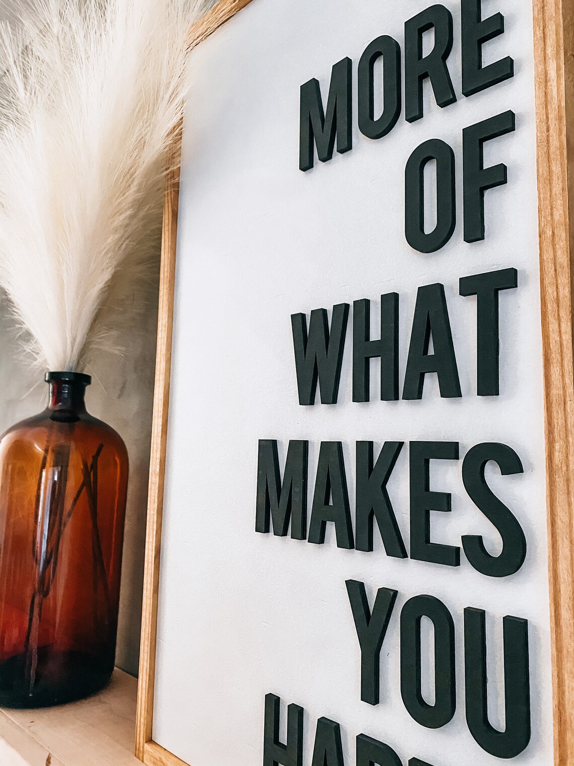 Do More of What Makes You Happy Sign - 3D Lettered Sign - Laser Cut ...