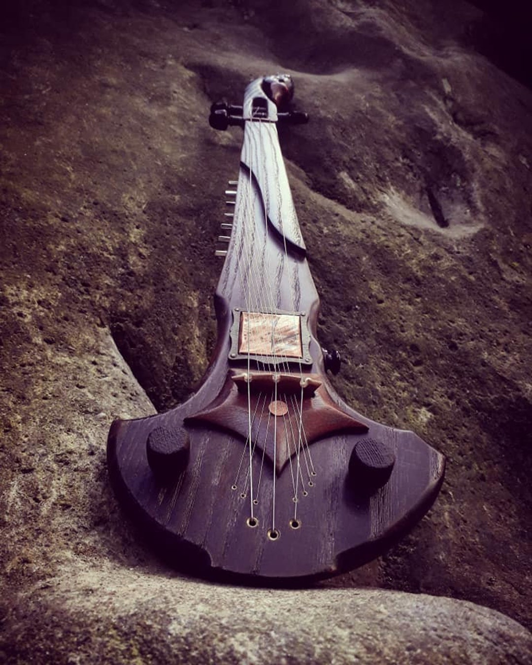 Electric Lyra With Sympathetic Strings. - Etsy