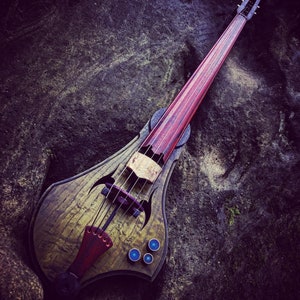 5-string Cello With a Magnetic Pickup/ Electric Cello/ Dashtick Cello ...