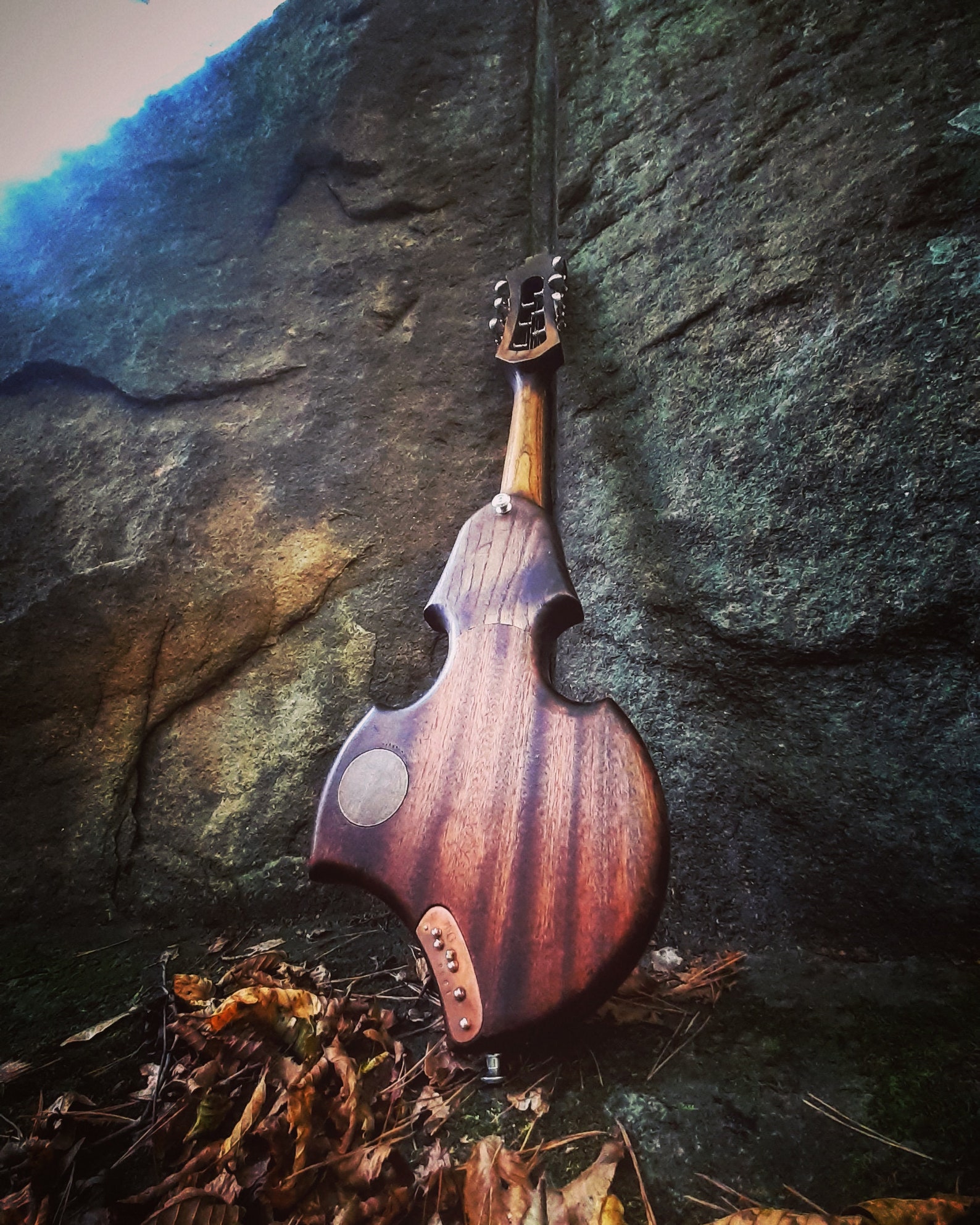 Electro-acoustic Mandolin. 6-string Mandolin With a Magnetic Pickup - Etsy
