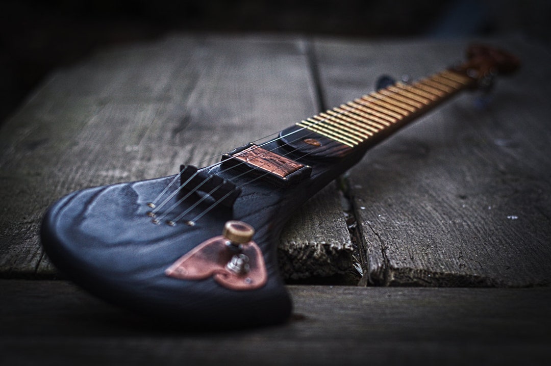 Electric 5-string Banjo Stick. Custom Fretted Banjo. - Etsy