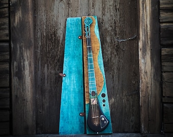 Electric 3-string Diddley Bow. Fretless Guitar by Dashtick Guitars ...