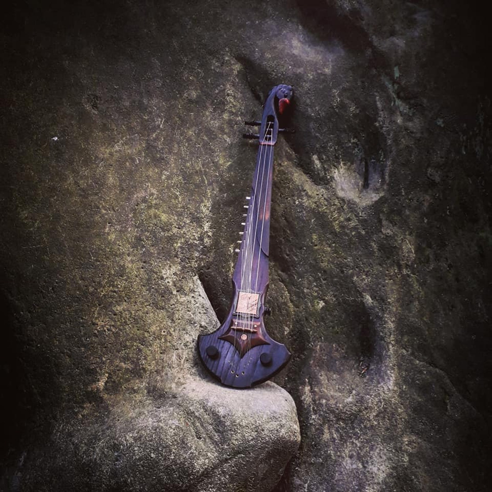 Electric Lyra With Sympathetic Strings. - Etsy