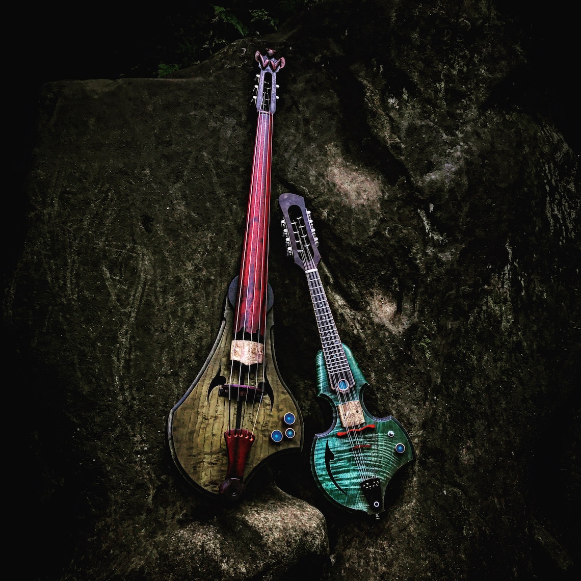 5-string Cello With a Magnetic Pickup/ Electric Cello/ Dashtick Cello ...