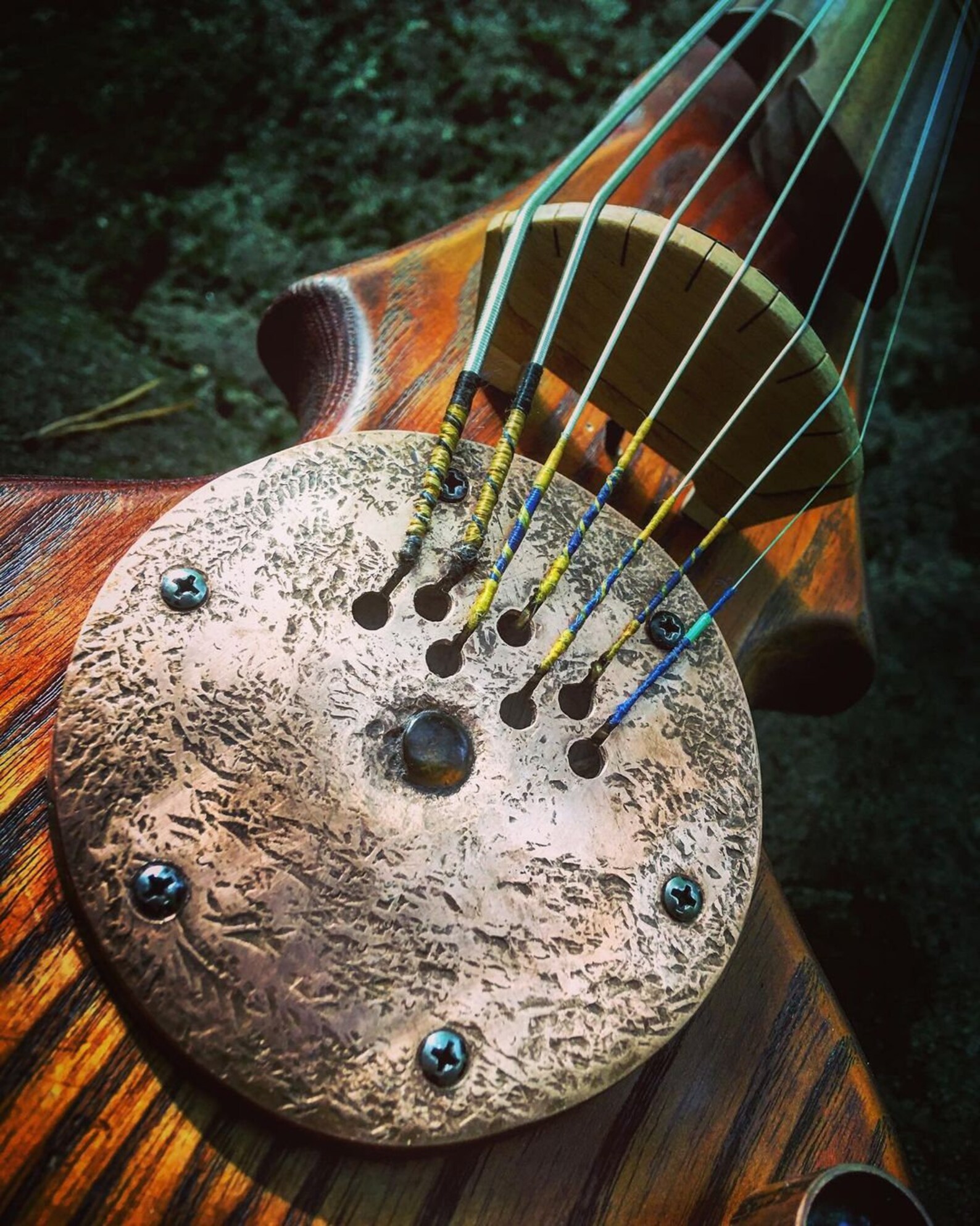 7-string Fretted Violin by Dashtick Guitars - Etsy