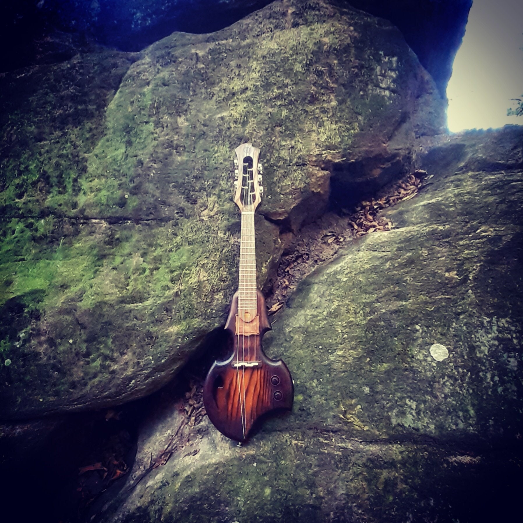 Electro-acoustic Mandolin. 6-string Mandolin With a Magnetic Pickup - Etsy