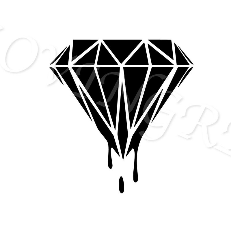 Dripping Diamonds - Etsy