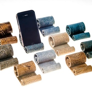 Ceramic Cell Phone Holder, Parkmiphone, Business Card Holder, Recipe ...