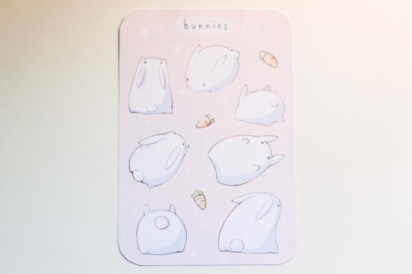 Bunny Stickers - Etsy