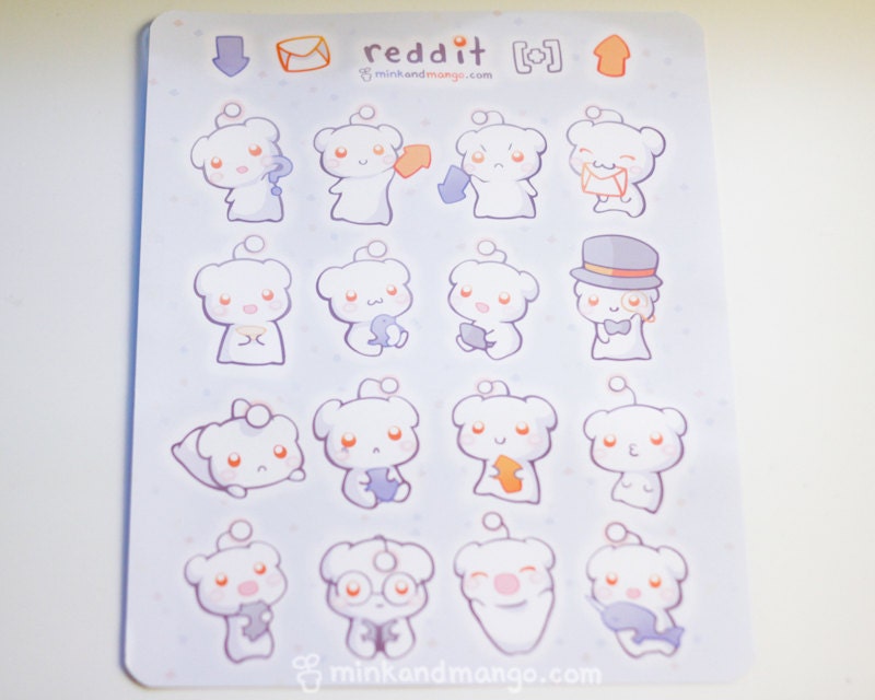 Reddit Stickers | Etsy