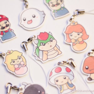 Super Mario Charms - Etsy