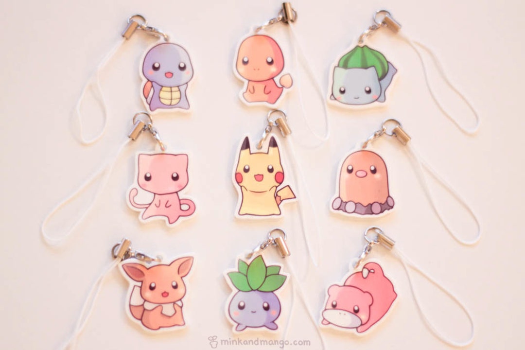 Pokemon Charms - Etsy