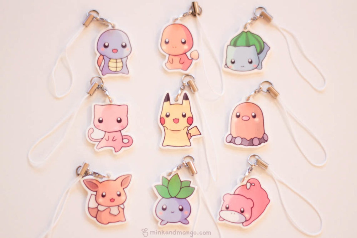 Pokemon Charms | Etsy