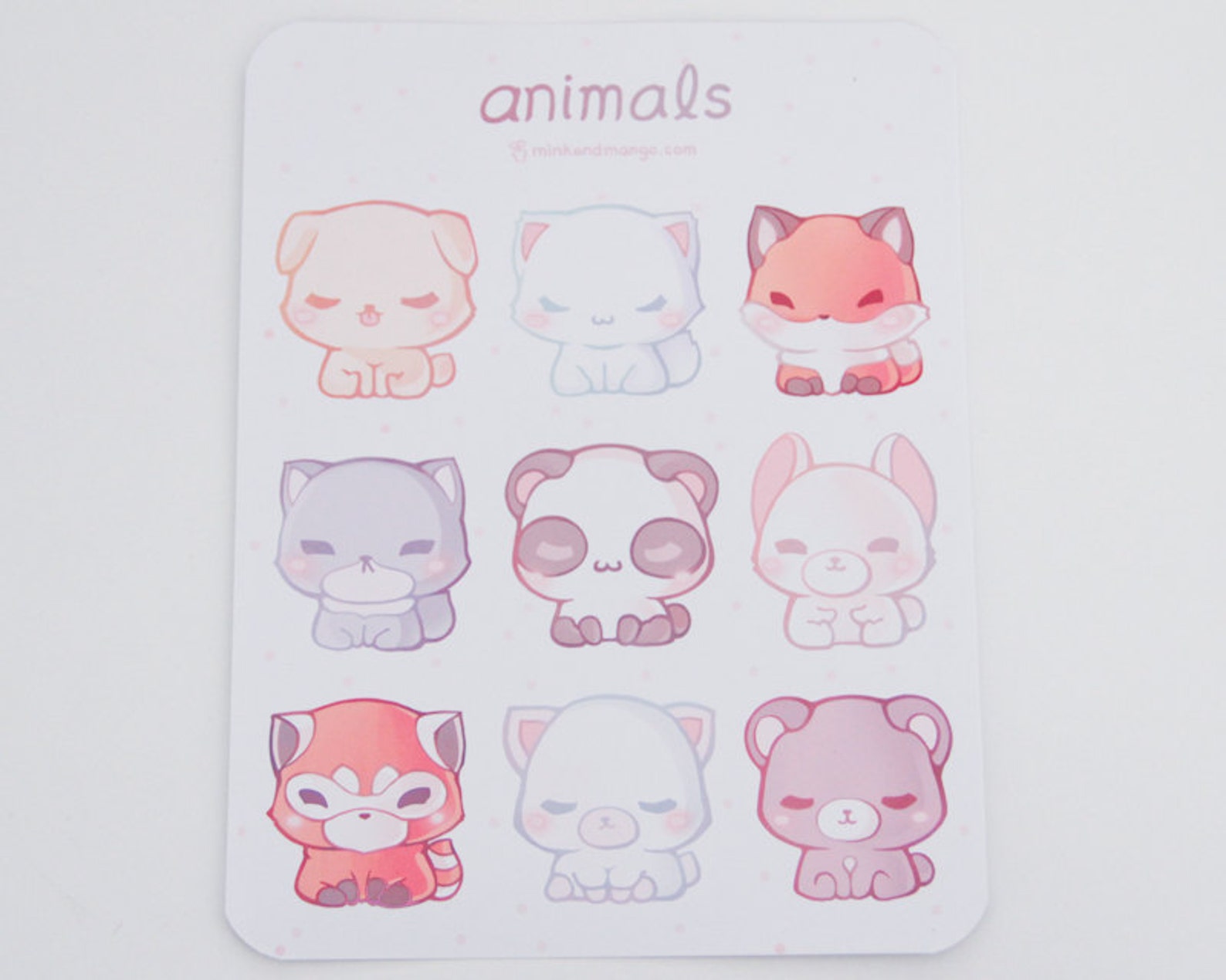 Animal Stickers - Etsy