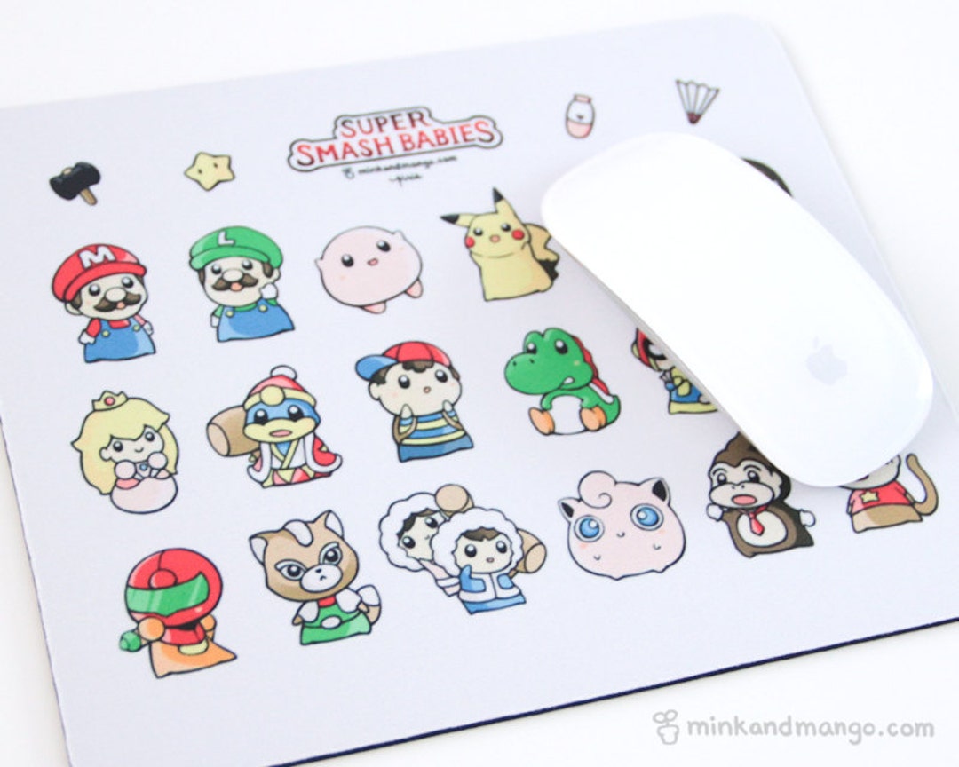 Super Smash Babies Mousepad - Etsy