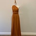 Copper Bridesmaid Dress Infinity Dress Wrap Dress Convertible Dress ...