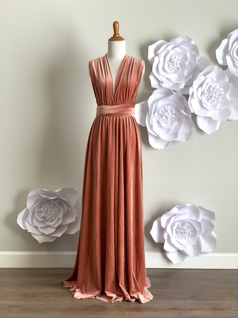 English Rose Velvet Dress velvet Bridesmaid Dress Velvet | Etsy