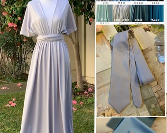 Gray Infinity Dress - Etsy