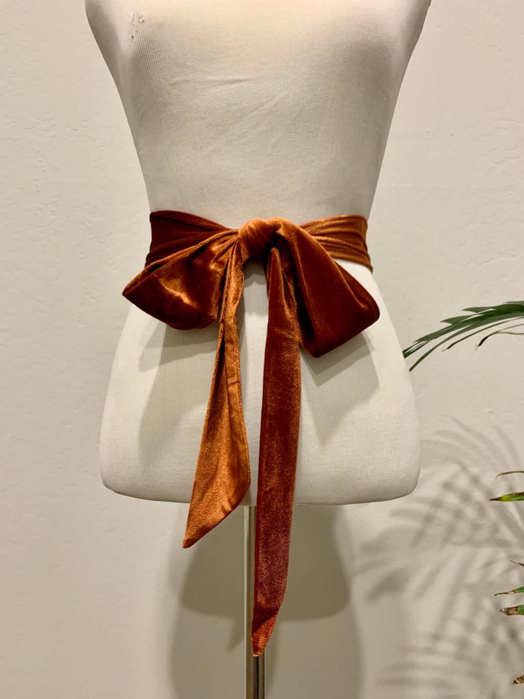 Velvet Sash Belt Flower Girl Sash Belt -color Match Dress -hand Made ...