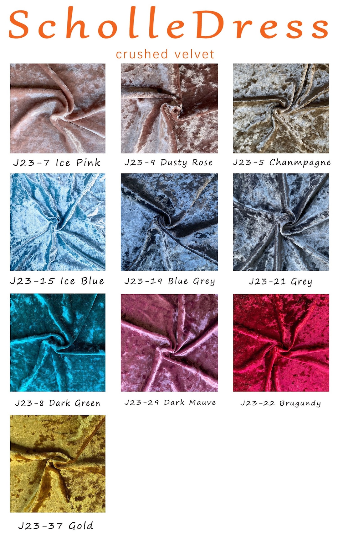 VELVET Swatch FABRIC Sample Free Shipping - Etsy