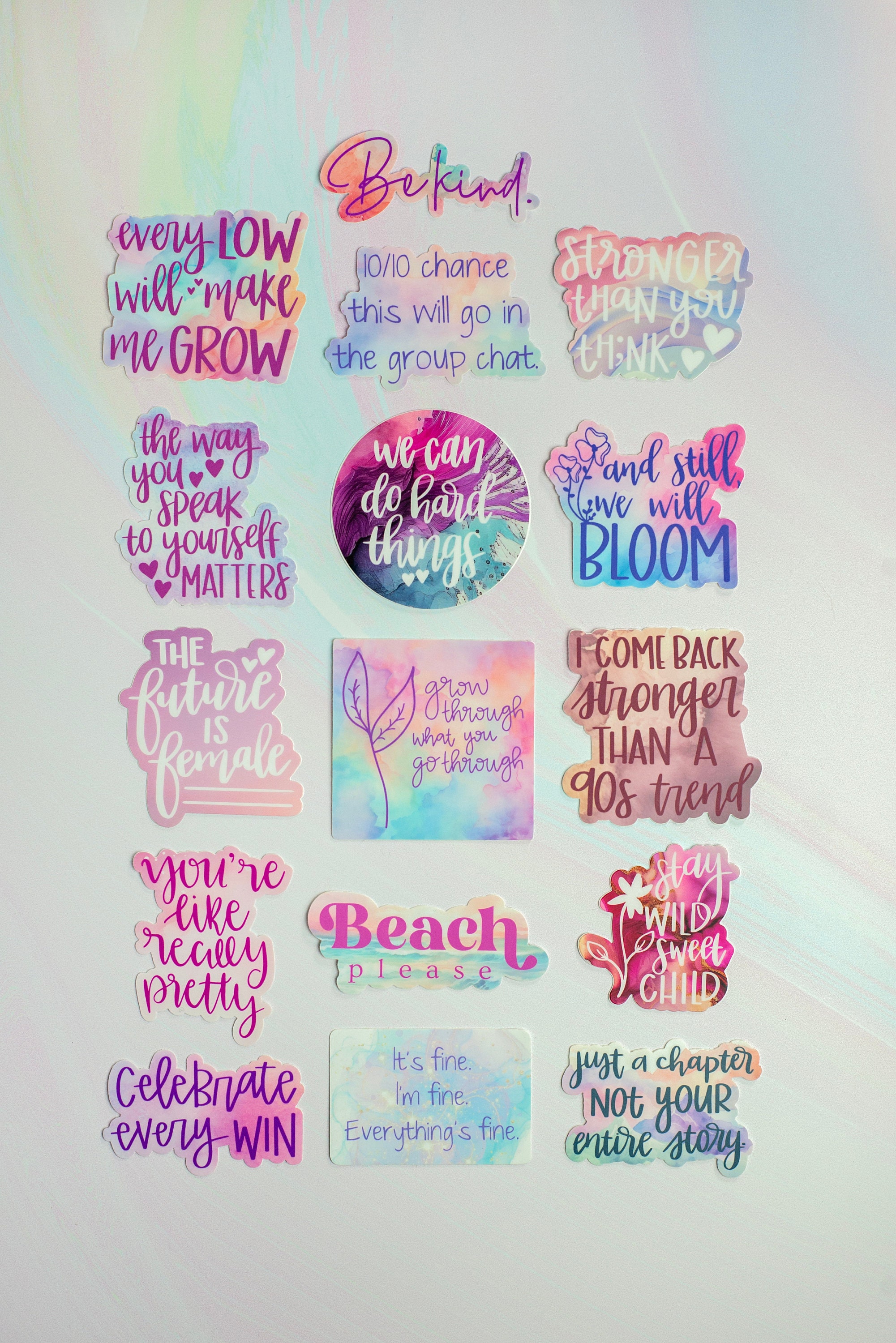 Just a Chapter Not Your Entire Story Waterproof Vinyl Sticker, Water ...