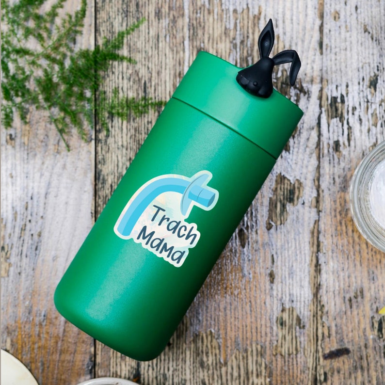 Trach Mama Waterproof Vinyl Sticker, Tracheostomy, Trach Mama Gift ...