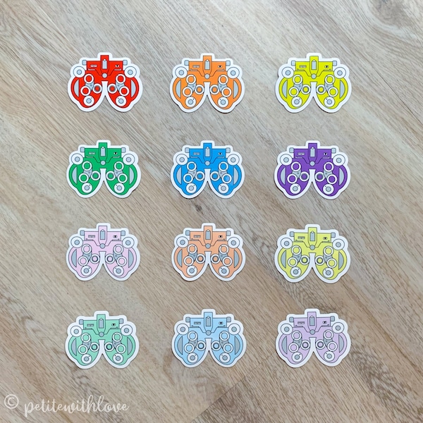 Optometry Sticker - Etsy