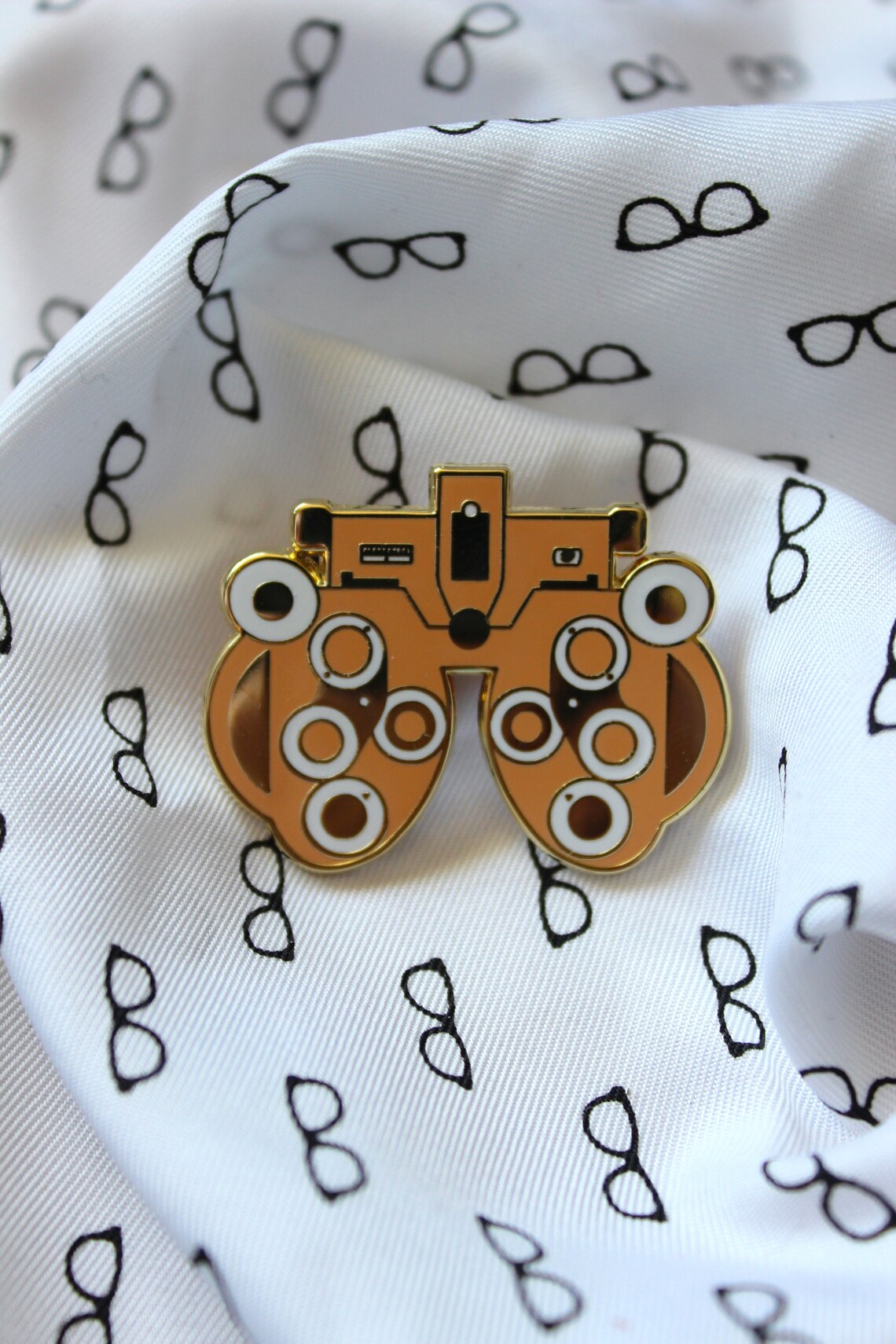Coral Pink Optometry Enamel Pin Optometrist Eye Doctor - Etsy Canada