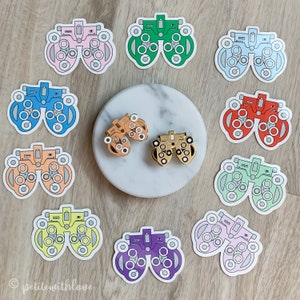 Gold Optometry Enamel Pin - Optometrist Eye Doctor Graduation Birthday ...