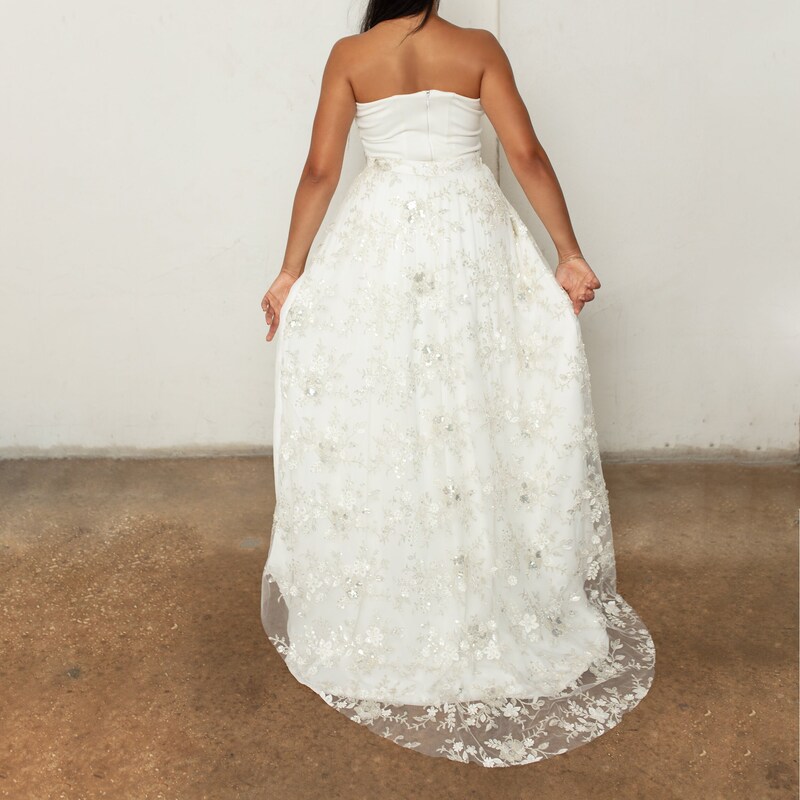 Wedding Skirt Overlay - Etsy