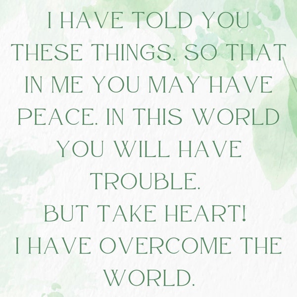 DIGITAL DOWNLOAD // Isaiah 43:2 // Printable 5x7 Scripture Print // I ...