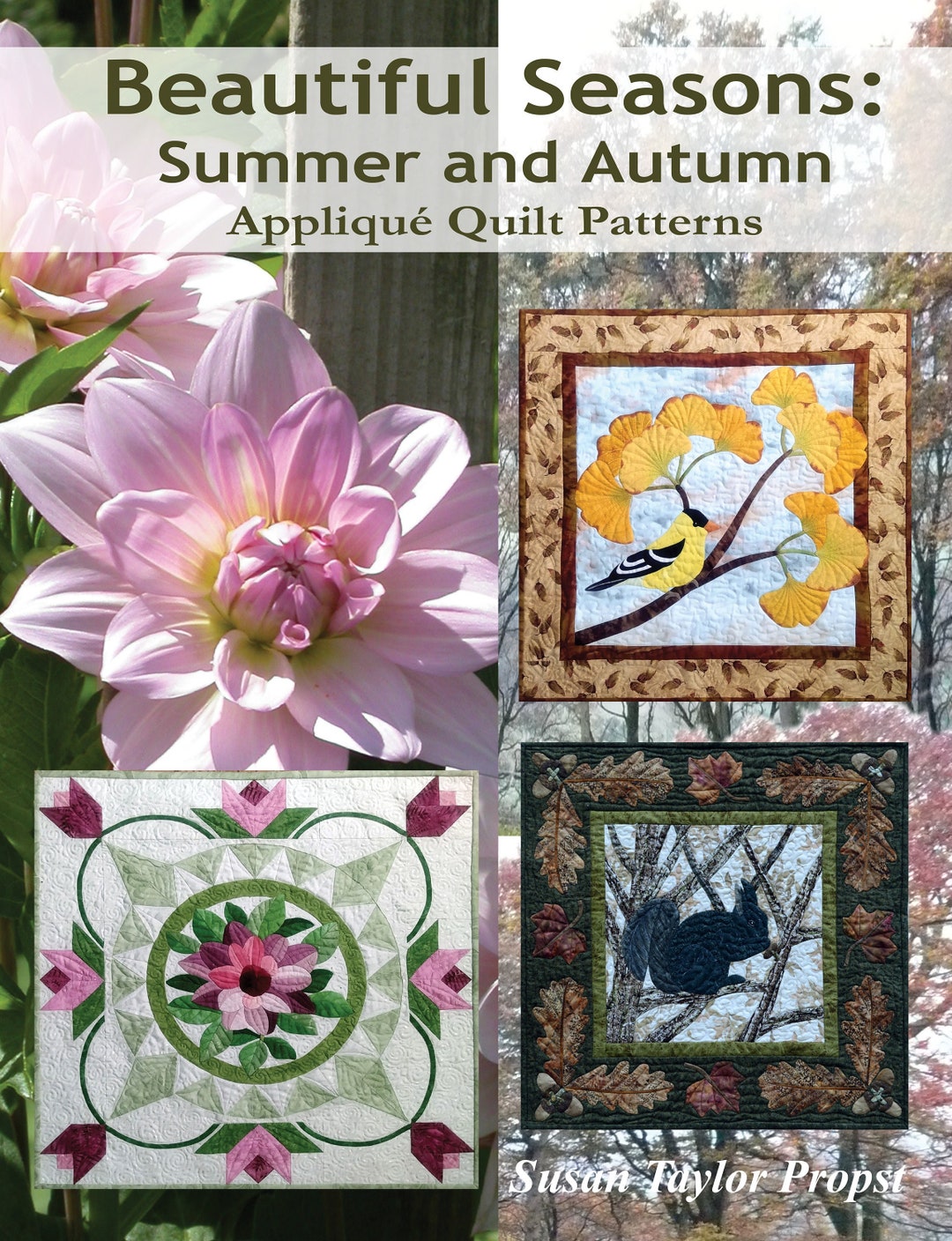 Beautiful Seasons: Summer and Autumn Applique Quilt Patterns - Etsy