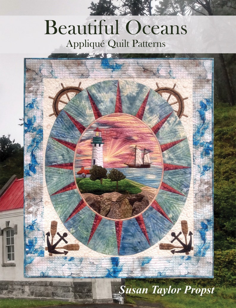 Beautiful Oceans: Applique Quilt Patterns - Etsy