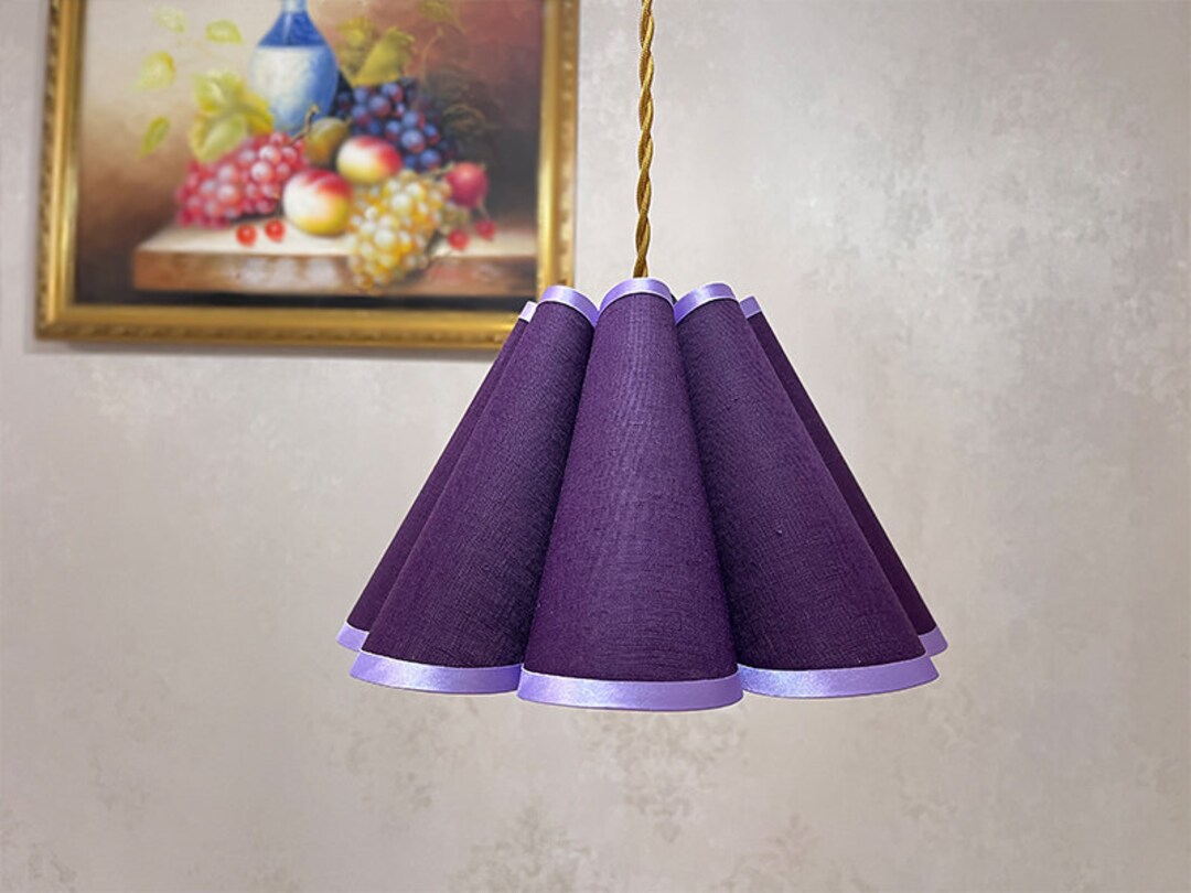 Scalloped Lampshade, Custom Lamp Shades for Table Lamp Floor Lamps and ...