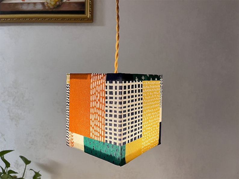 Contemporary Lamp Shades, Handmade Square Lampshade, Modern Lampshades ...