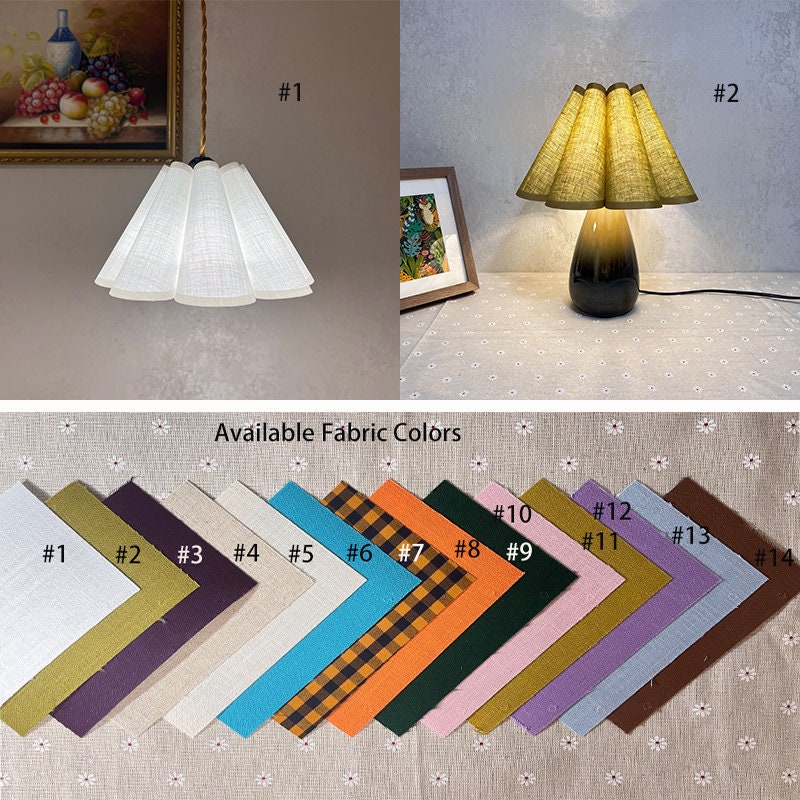 Lampshade, Retro Lamp Shades for Table Lamp, Shades for Floor Lamps ...