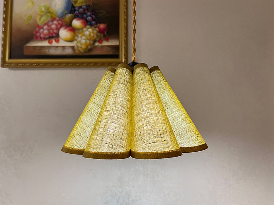 Custom Fabric Lampshades, Handmade Pleated Shades, Linen Lamp Shades ...