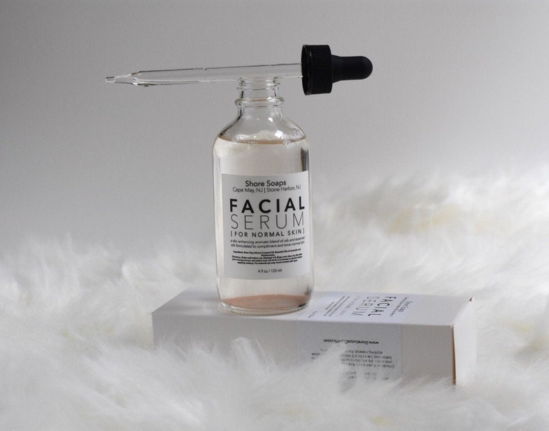 FACIAL SERUM // For Normal Skin // Made with Essential Oils // | Etsy