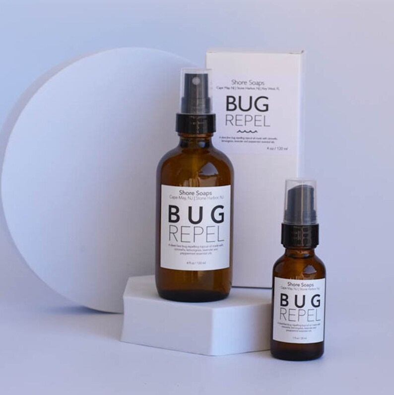 BUG REPEL Natural Bug Spray // Chemical Free // Citronella Lemongrass ...