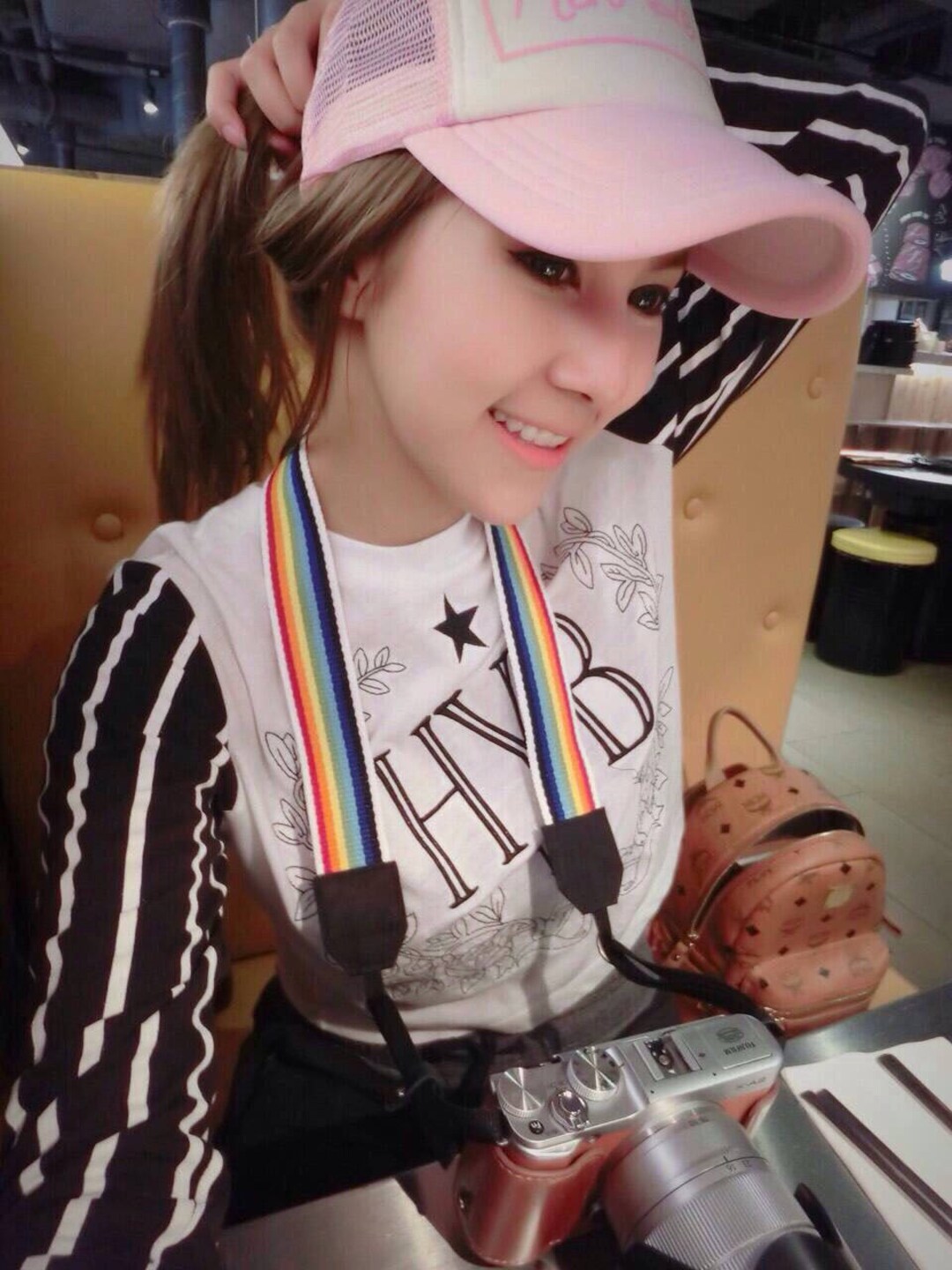 Rainbow DSLR Camera Straprainbow Camera Strap Leather Camera - Etsy