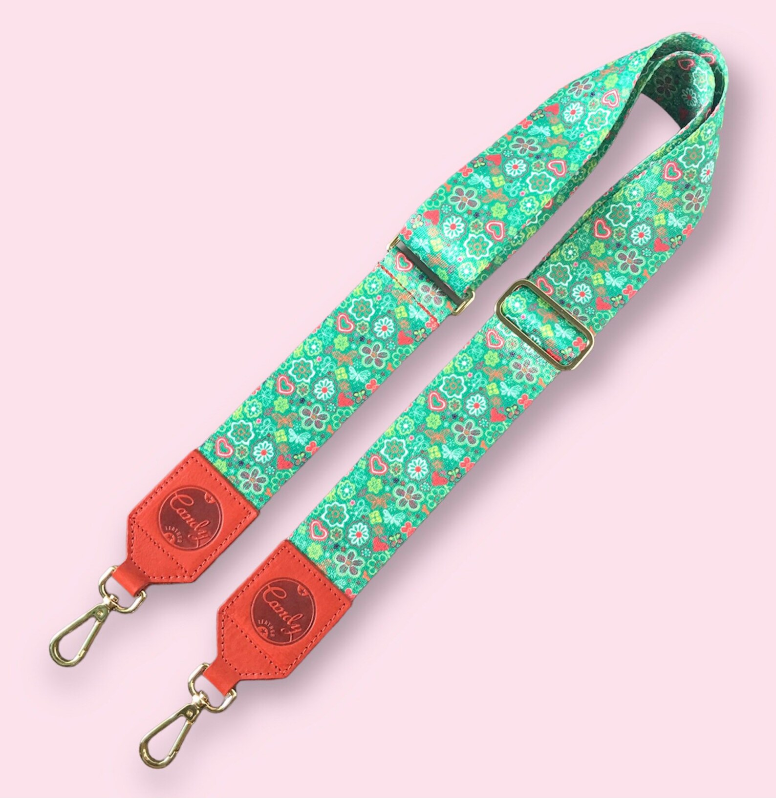 Red Genuine Leather Guitar Strap Style Handbag Strap - Etsy