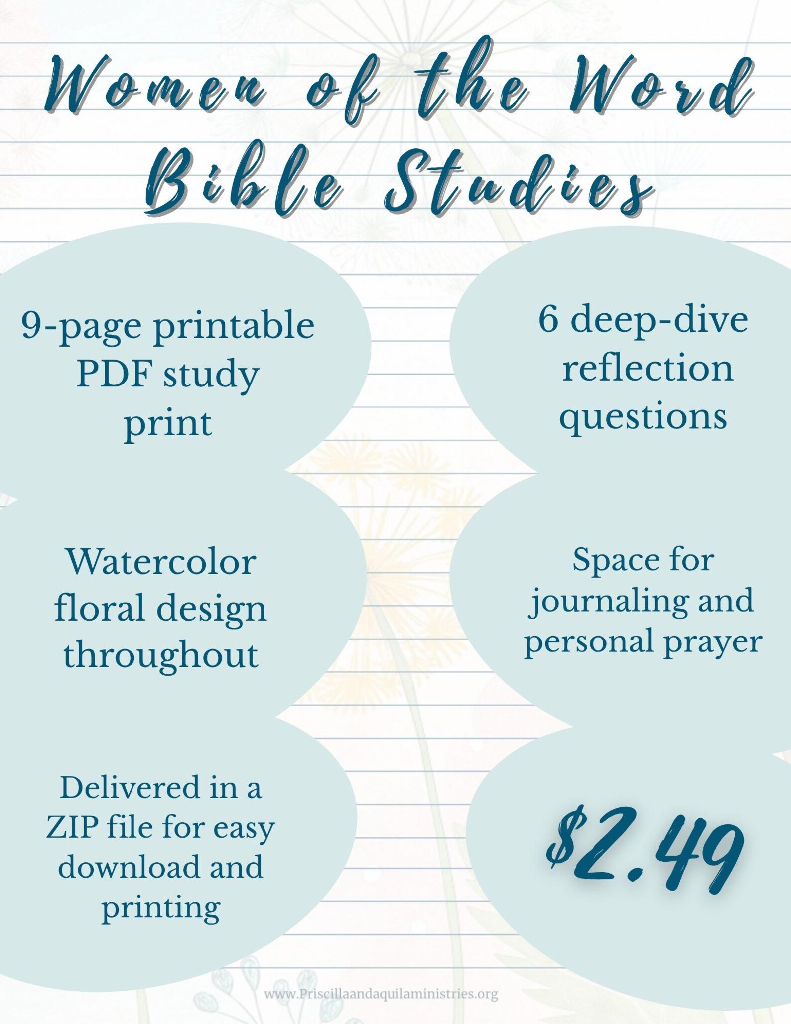 Tabitha: A Bible Study for Women | Printable PDF Devotional With ...