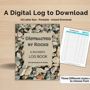 Distracted by Rocks, a Rocker's Log Book - Etsy