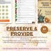PRESERVE & PROVIDE: a Food Preservation Log - Etsy