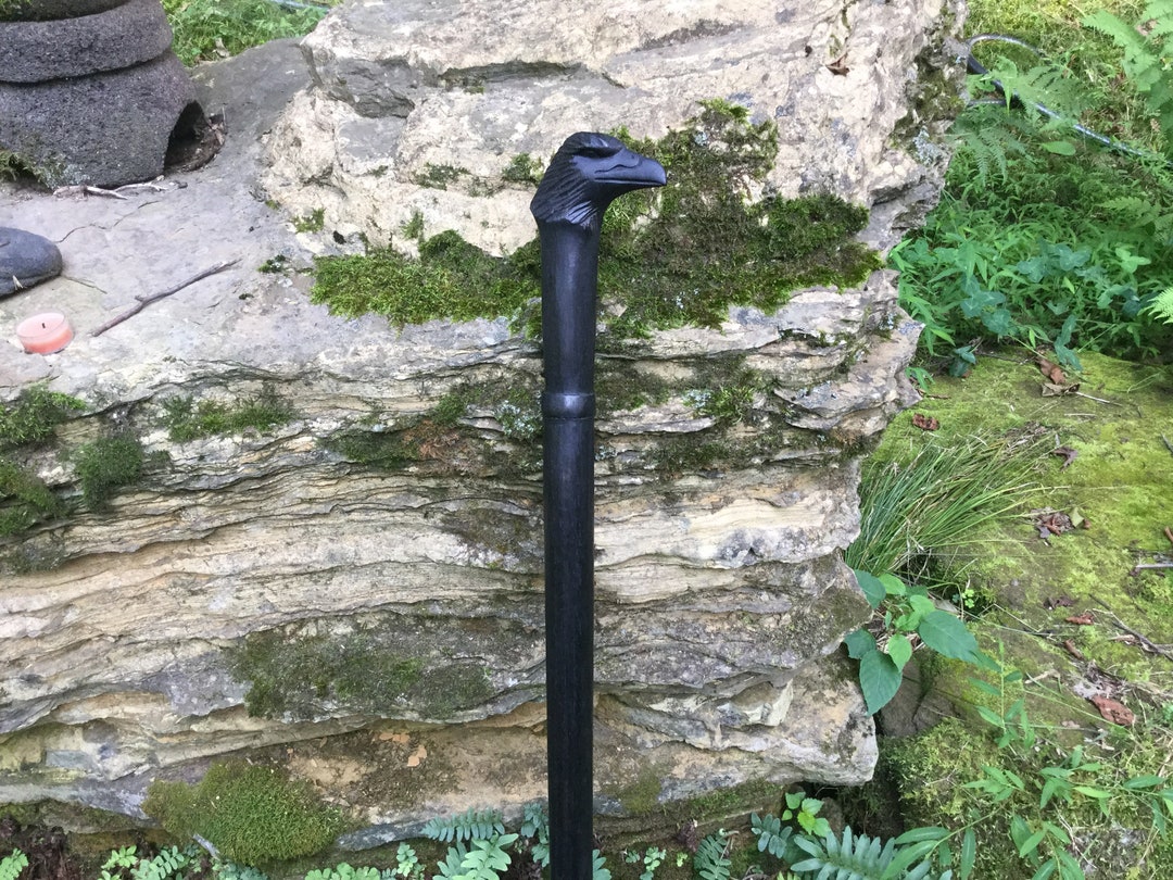 Raven Staff - Etsy