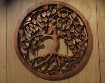 Wood Tree of Life | Etsy